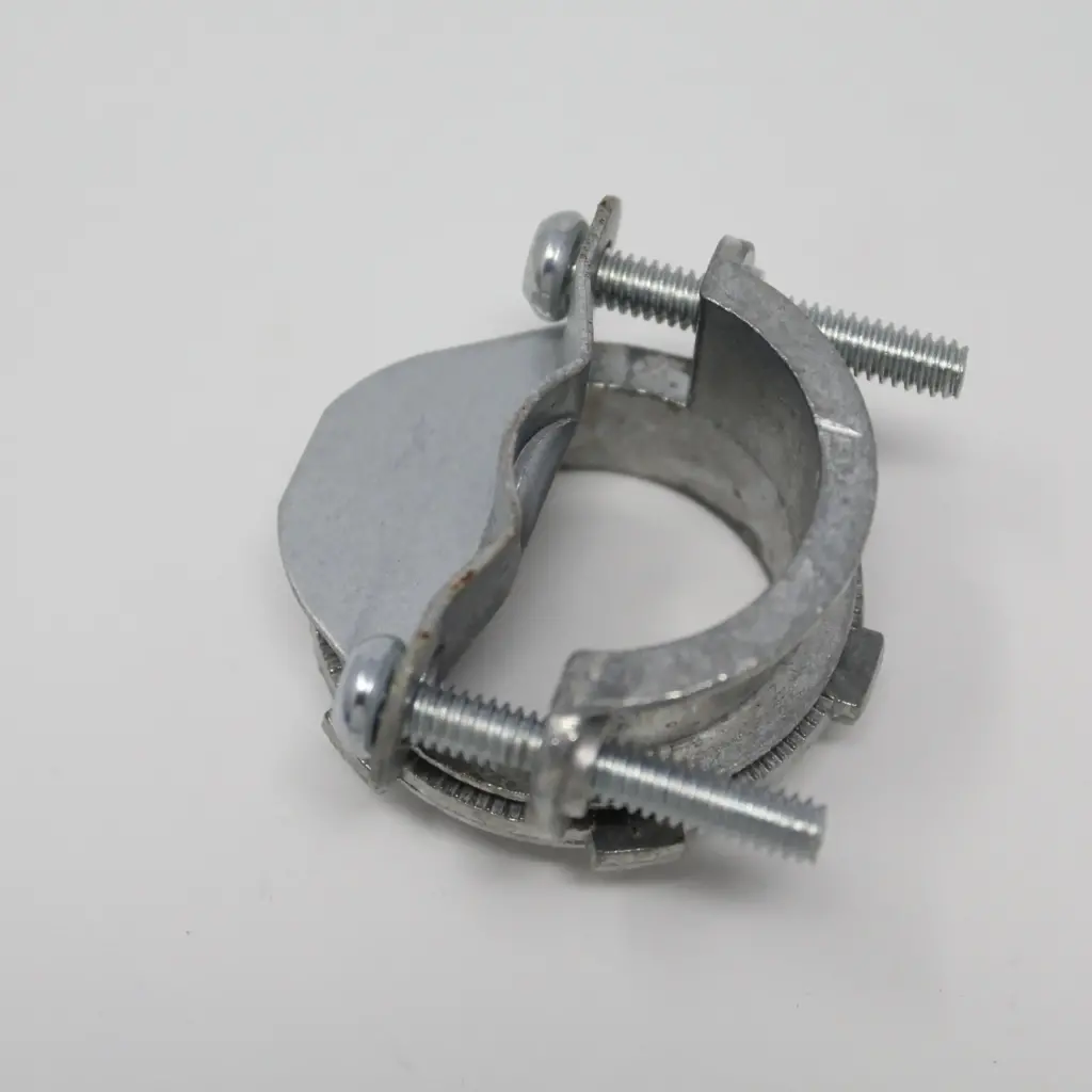 Pack of 2 -1-1/2 in. Standard Service Clamp Connector - Zinc - MC ...
