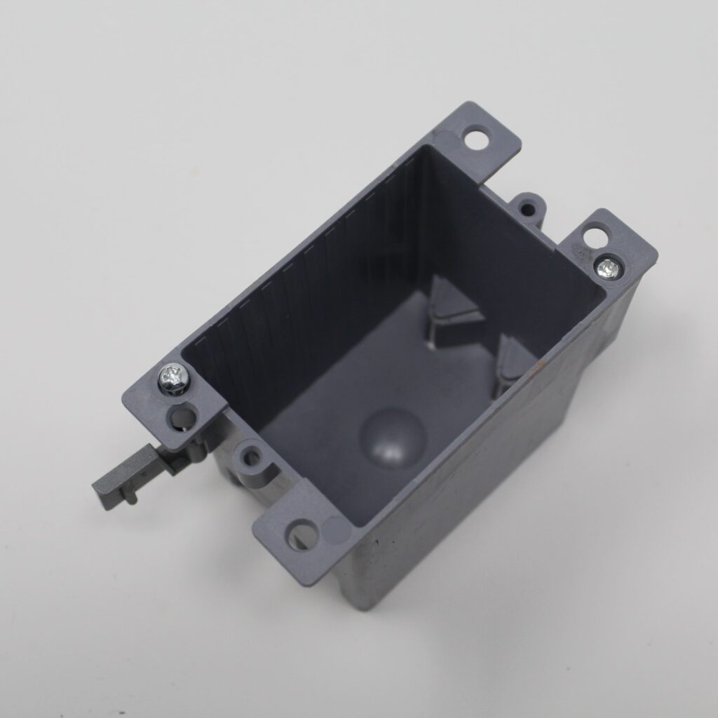 Pack of 5 - 1-Gang 20 cu. in. Blue PVC Old Work Electrical Switch and ...